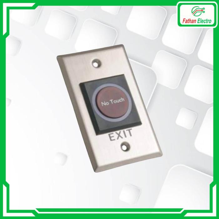 Jual No Touch Exit Button Infrared Sensor | Exit Push Button Access Door - Kota Bekasi ...