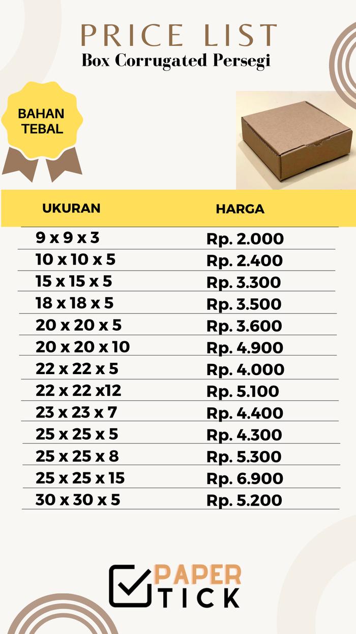 Jual Dus Corrugated 35x30x7 Box Packaging Dus Pengait Kardus Kemasan ...
