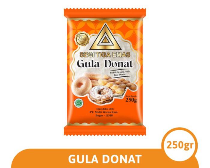 Jual Gula Donat 250gr Cap Segitiga Emas Donut Dusting Sugar Dingin ...