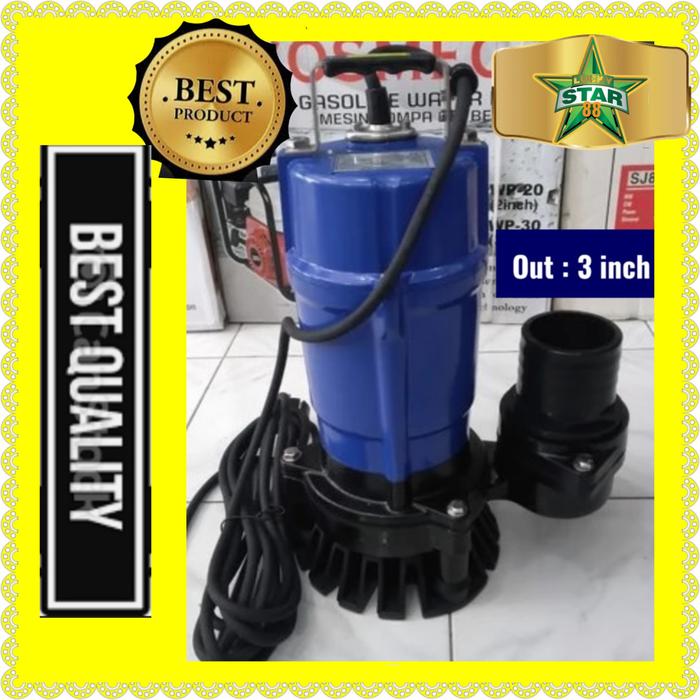 Jual Pompa celup manual air kotor Sanei 3" 1hp airlux 3inch maxon 1phase - Kota Tangerang ...