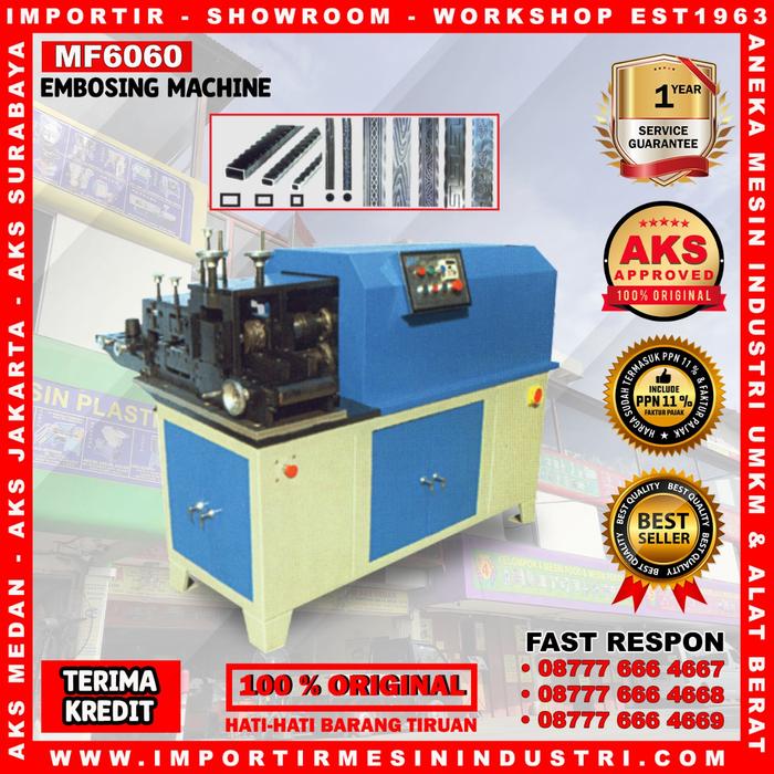 Jual Mesin Embos Plat Logam Embossing Otomatis Steel Machine - MF6060 ...