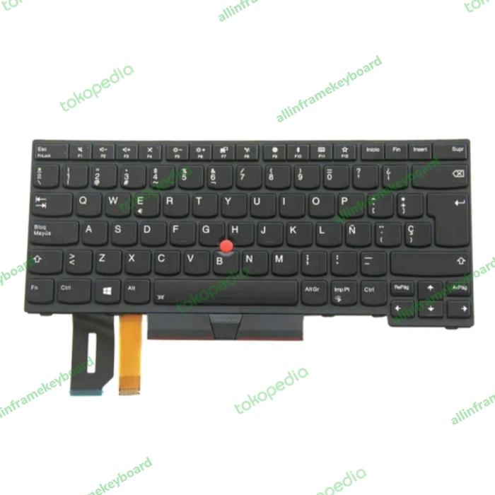 Jual Keyboard lenovo thinkpad E480 E490 L380 T480s T490 L390 L490 ...