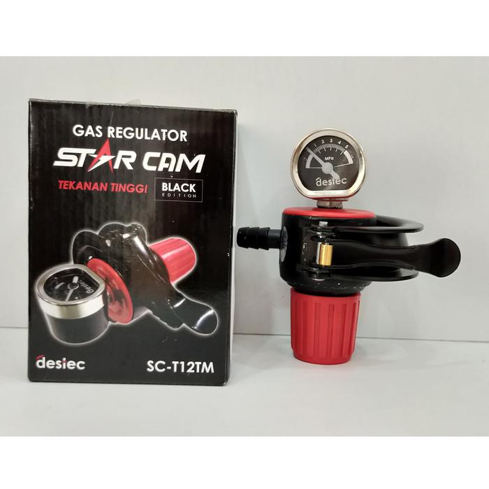 Jual STARCAM SC T12TM (Dengan Meteran) REGULATOR TEKANAN TINGGI/ KEPALA ...