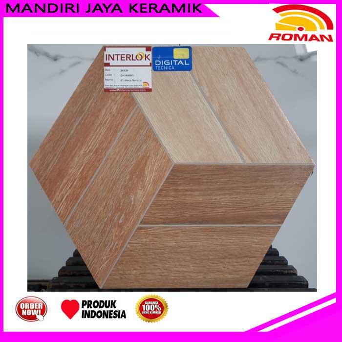 Jual Keramik Roman Hexagonal GH348060 dTribeca Natural 34x39 Kw 1 ...