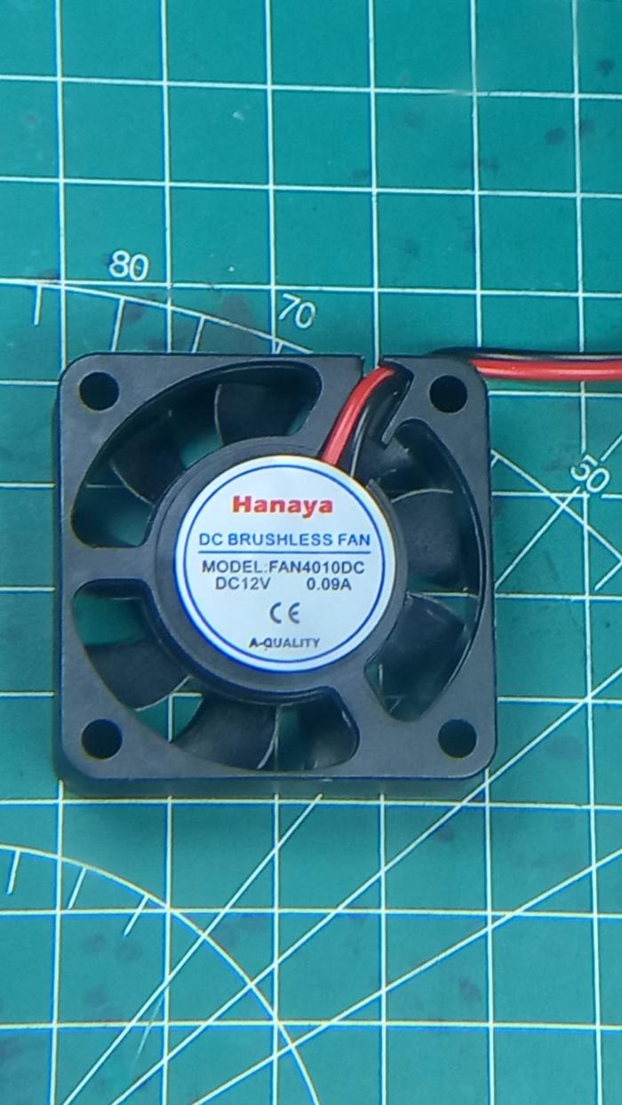 Jual FAN DC 4cm 12V / fan12 v 4 cm kipas 4cm 12v / kipas 12v 4 cm ...