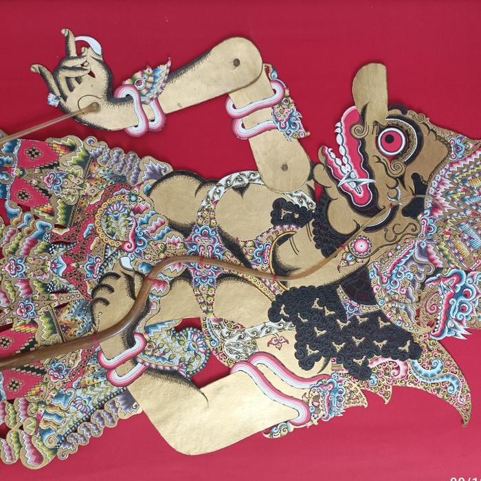 Jual wayang kulit asli BUTO RATON pedalangan - Kab. Sidoarjo ...