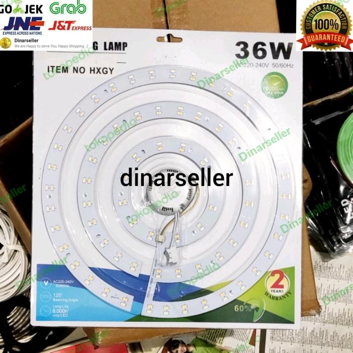 Jual LAMPU LED TL RING 36 WATT PENGGANTI TL RING KONVENSIONAL 40W ...