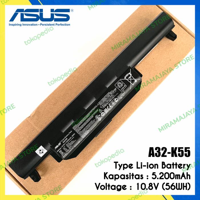 Promo ORI Baterai Original Laptop Asus X45 X45A A45C X45U K45 K45D K55 ...
