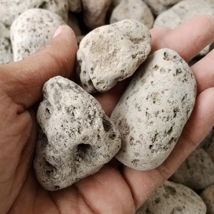 Jual Batu apung 1kg pumice stone filter kolam koi filter talang ...