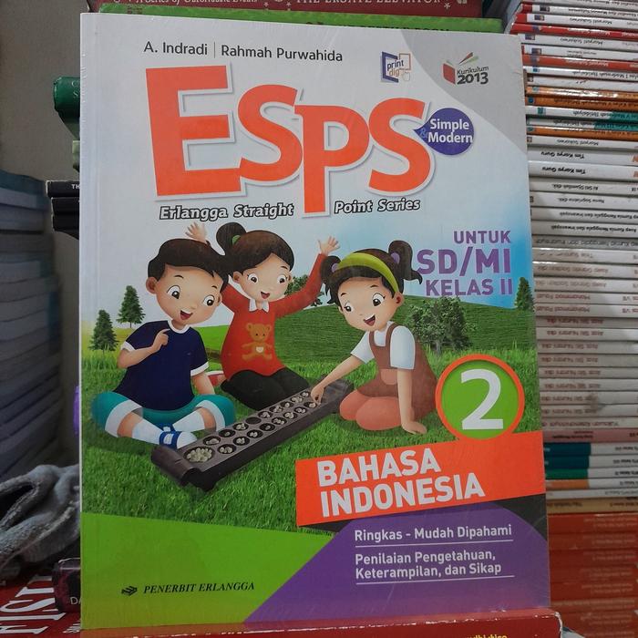 Jual buku baru esps bahasa Indonesia kelas 2 SD K13 Erlangga - Kota ...