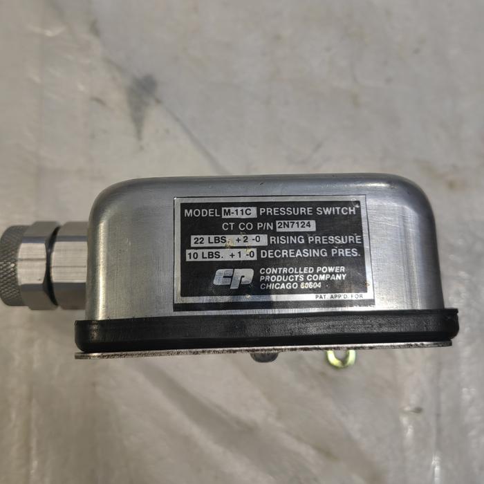 Jual Pressure Switch CT 2N7124 - Caterpillar 2N-7124 Model M-11C - Kota ...