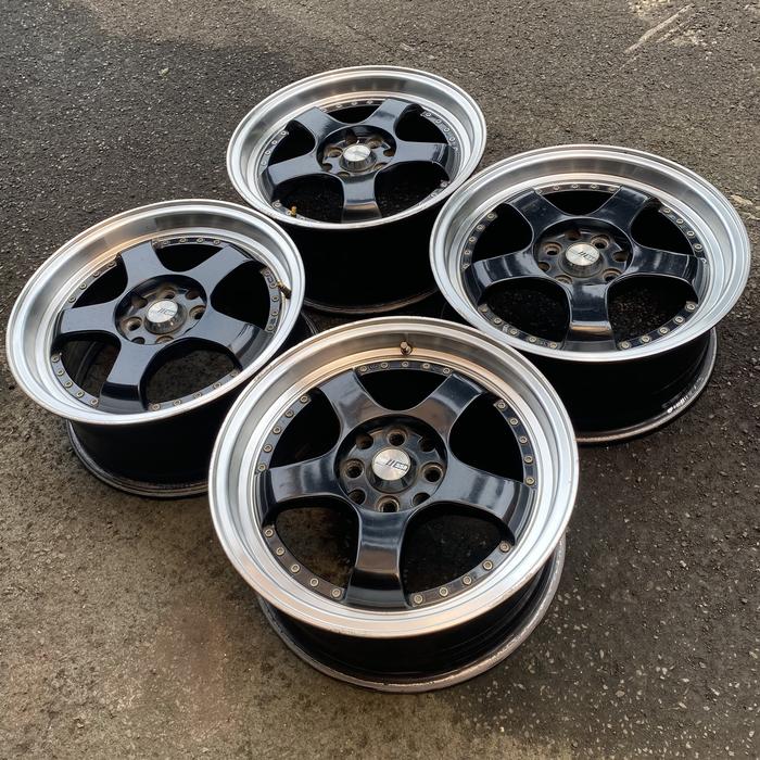 Jual VELG SSR PROFESSOR SP1 REP RING 16x7 ET 40 BLACK POLISH LIPS ...