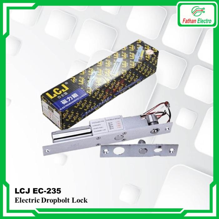 Jual Drop Bolt Lock LCJ EC235 DropBolt Lock Access Control - Kota ...
