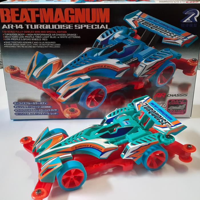 Jual BEAT MAGNUM TURQUOISE mini 4WD merk Da xing AR Chassis - Kab ...