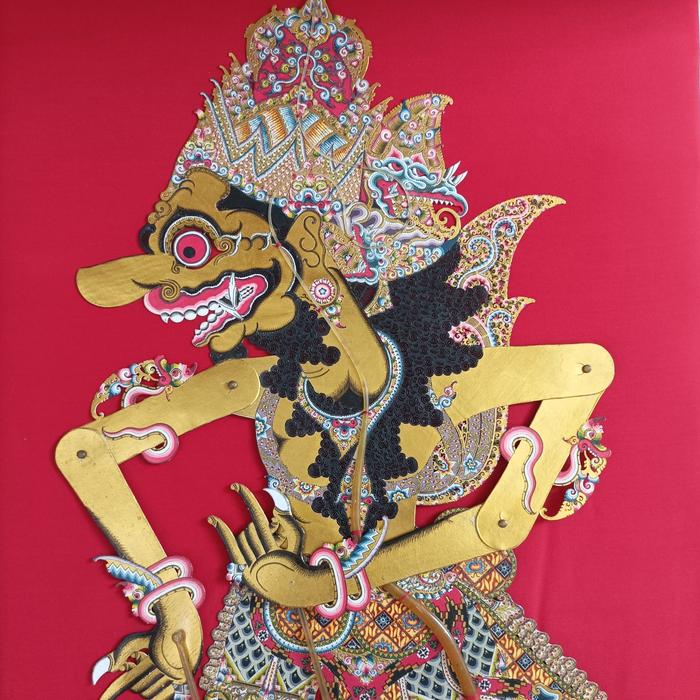 Jual wayang kulit asli pedalangan BUTO RATON tangan 2 - Kab. Sidoarjo ...
