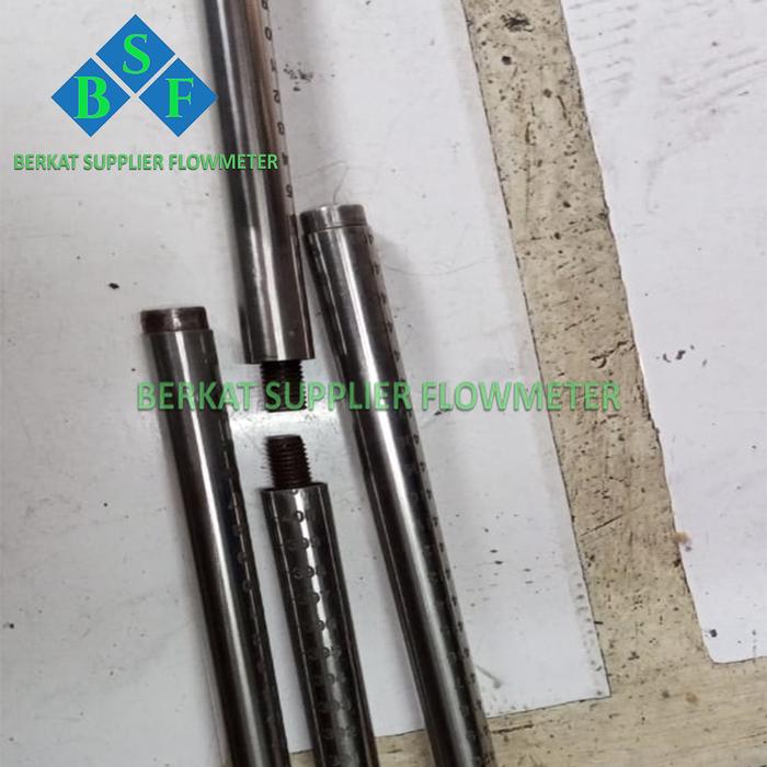 Jual DipStik Ukur BBM 3 meter Stik Sonding Stainless SPBU + packing ...