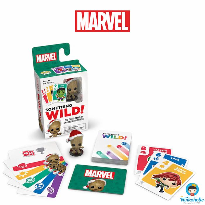 Jual Funko POP! Something Wild! Card Game Marvel Holiday - Baby Groot ...
