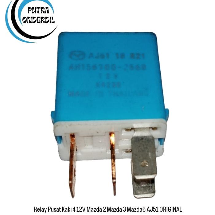 Jual Relay Pusat Kaki 4 12V Mazda 2 Mazda 3 Mazda6 AJ51 ORIGINAL ...
