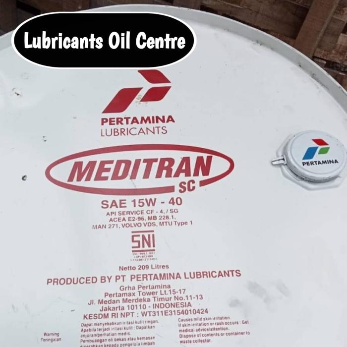 Jual Oli Meditran SC SAE 15W-40 drum 209ltr / diesel engine oil ...