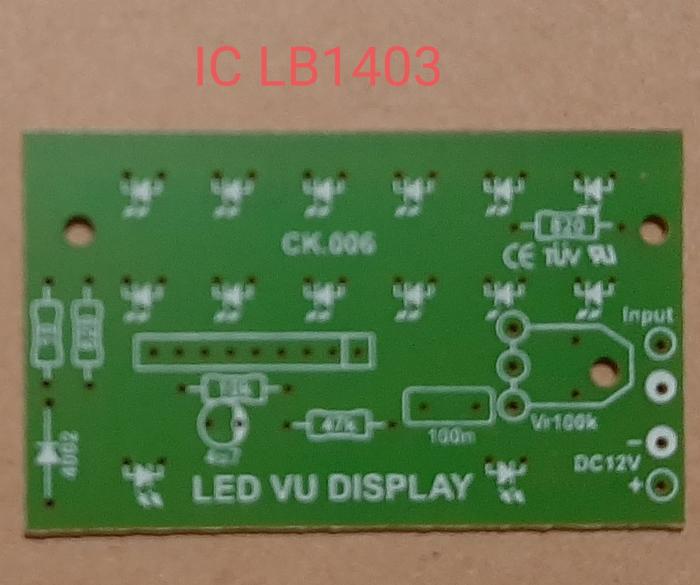 Jual PCB LED VU Display IC LB1403 DC 12v | CK.006 - Kota Kediri ...