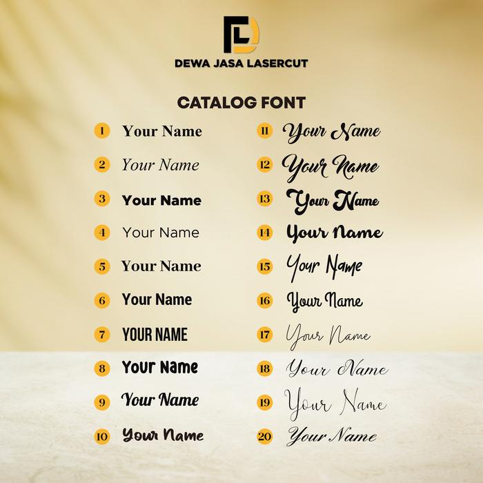 Jual Katalog Font dan Katalog Warna - Jakarta Barat - Dewa Jasa Laser ...
