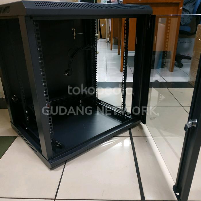 Jual Wallmount rack 12U depth 500mm / rack server 12U - Jakarta Pusat ...