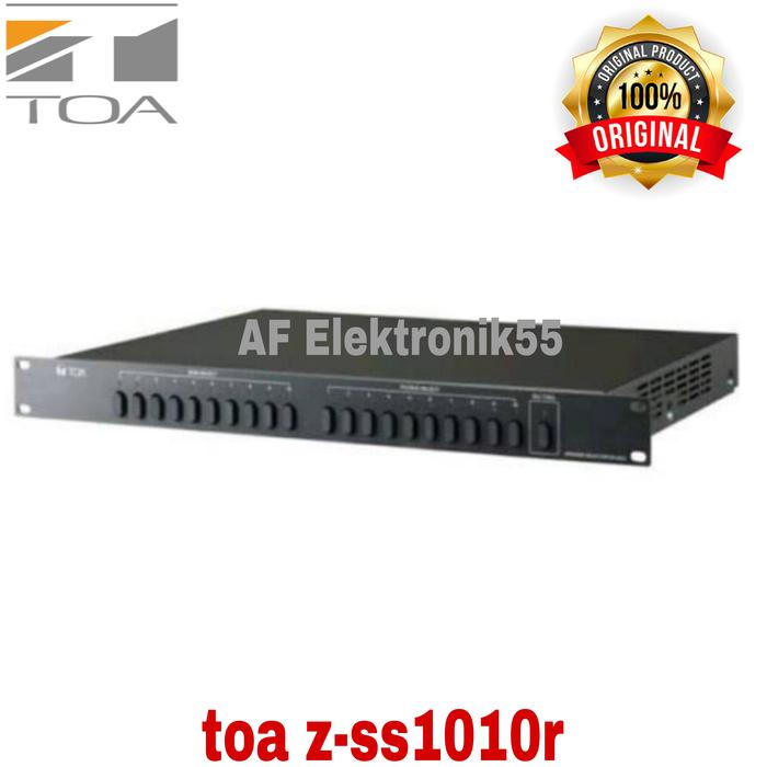 Jual Speaker Selector TOA Z-SS1010R Speaker Selector 10 Zone Original - Jakarta Barat - AF ...