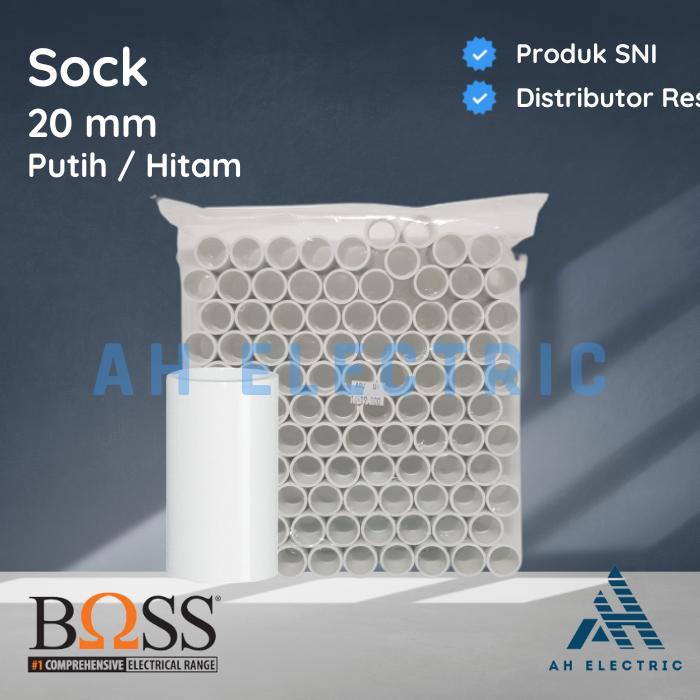 Jual Sock Conduit 20mm 20 mm Boss B242/20 / Sambungan pipa listrik ...