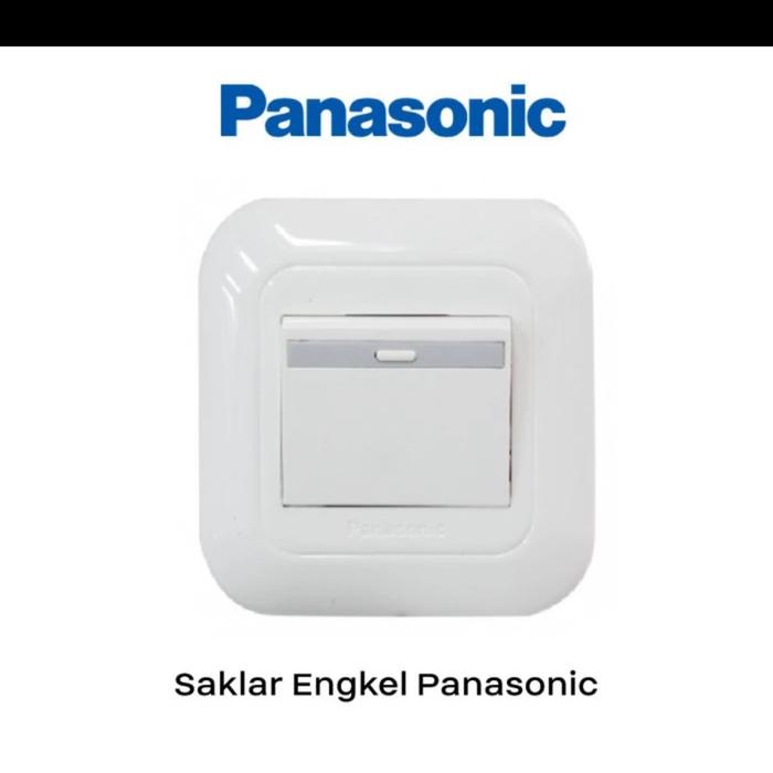 Promo Saklar engkel panasonic sakelar switch lampu tunggal single ...