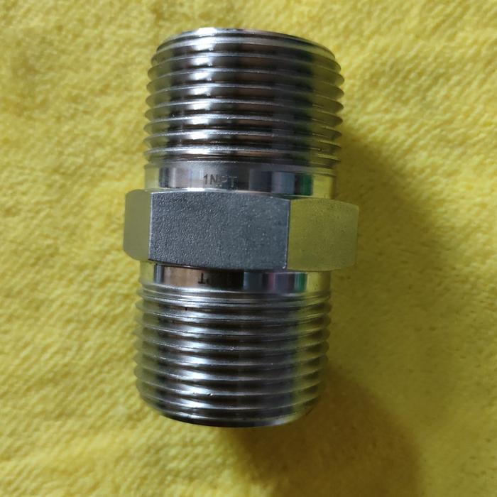 Jual Double nepel 1 inch NPT ss 316 fitok - Kab. Cilacap - Multi Teknik ...