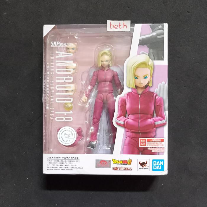 Jual Ori SHF Android No 18 Bandai Dragon Ball Super Universe Survival ...