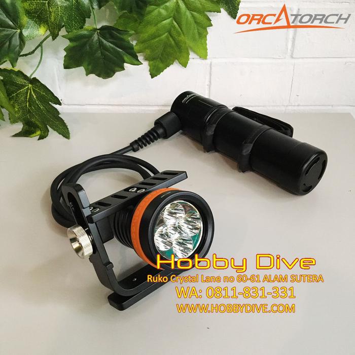 Jual ORCATORCH D630 Tech Dive Light 4000 Lumens - Scuba Diving - Kota ...