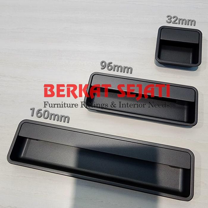 Jual Handle Tarikan Tanam 37 ABU GREY GRAY Pintu Sliding Geser Lemari ...