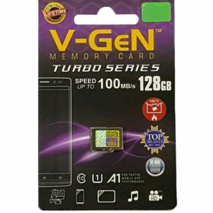 Jual ORIGINAL MICRO SD CARD VGEN 128GB TURBO CLASS 10 - Jakarta Pusat ...