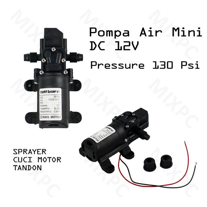 Jual POMPA AIR DC 12V POMPA SPRAYER CUCI MOBIL CUCI MOTOR DINAMO PUMP ...