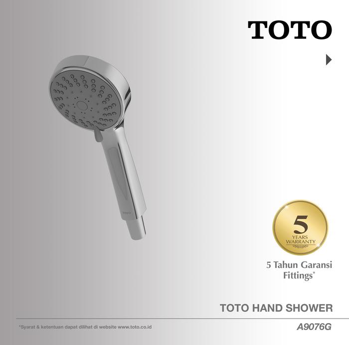 Promo TOTO Hand Shower A9A076G | Shower Mandi - Kepala Shower -Shower ...