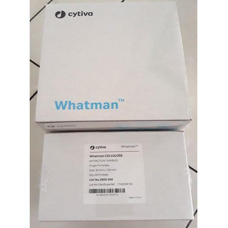 Jual Cellulose Extraction Thimble Single Thickness 30x100 Whatman 2800 ...