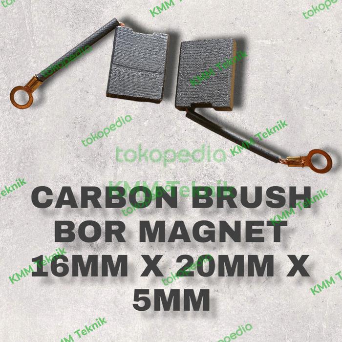 Jual CARBON BRUSH BOR MAGNET ARANG KOL COAL MAGNETIC DRILL 16 X 21 X 5 ...