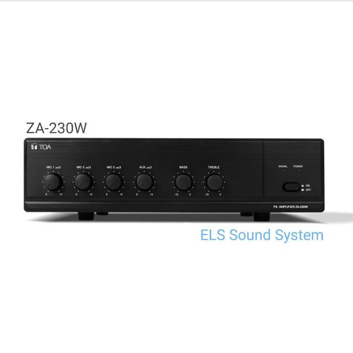Jual Power Mixer Amplifier Toa ZA-230W ZA-230 ZA230W ZA230 Ampli Toa 30w - Kota Surabaya - ELS ...