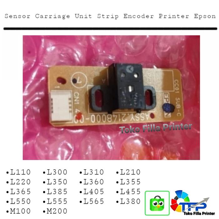 Jual Sensor Carriage unit Strip Encoder Printer Epson L110 L310 210 ...