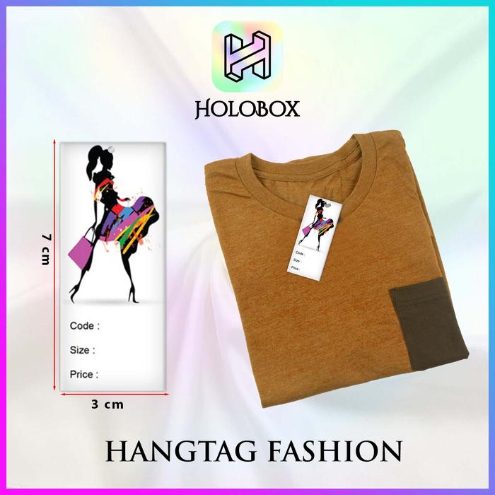 Jual Hang Tag Motif - Hang Tag Label Produk - Label Kertas | H1 - All ...