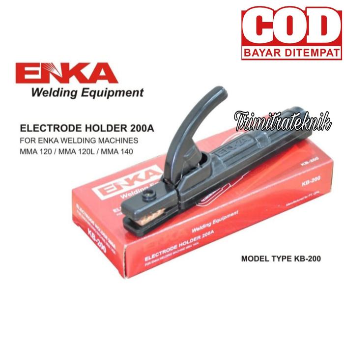 Jual STANG LAS-TANG LAS ENKA 200A ELECTRODE HOLDER 200A KB-200 ORIGINAL - Kab. Tangerang - Tri ...