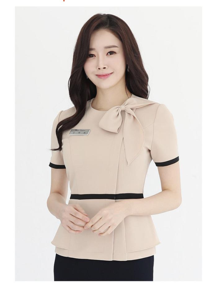 Jual Seragam spg clinic custom receptionist uniform atasan seragam ...