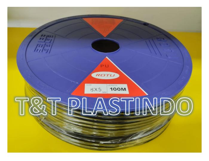 Jual SELANG PU / SELANG PNEUMATIC / POLYURETHANE TUBE DIAMETER 8mm ...