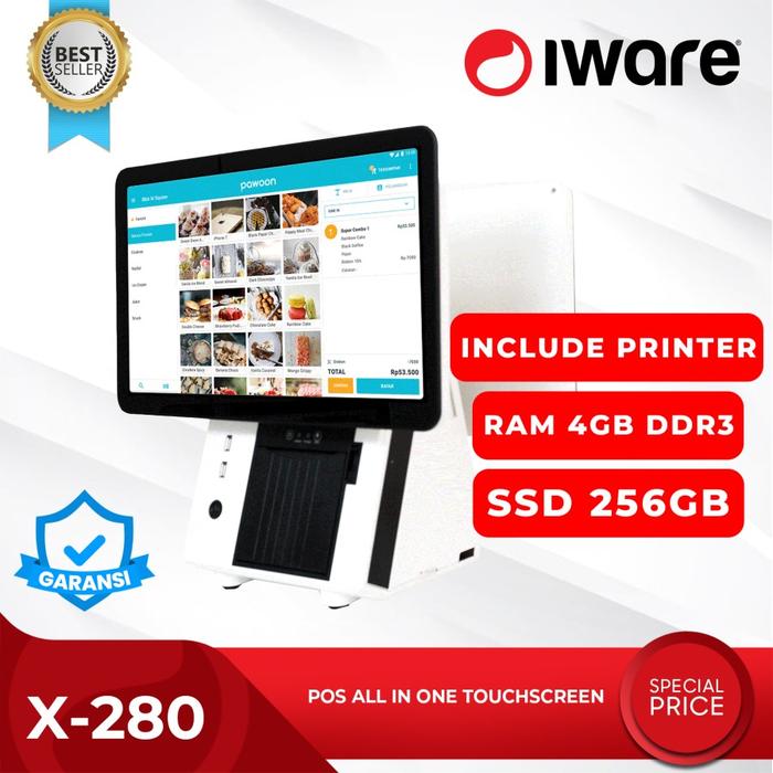 Jual Mesin Kasir All in One Touchscreen Pos System PC Iware X280 - Kota Tangerang - gibsongadget ...