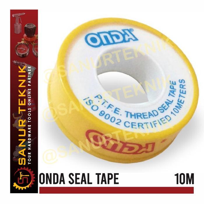 Jual ONDA Seal Tape / Isolasi Drat Pipa PTFE THREAD SEAL TAPE Seltip ...