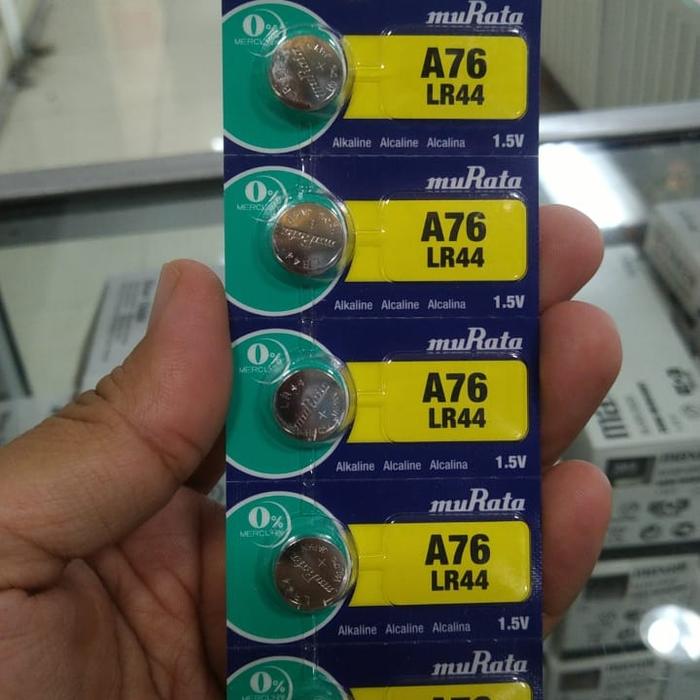 Jual Baterai Batre Casio Kalkulator FX Baterai Murata LR44 A76 Original ...