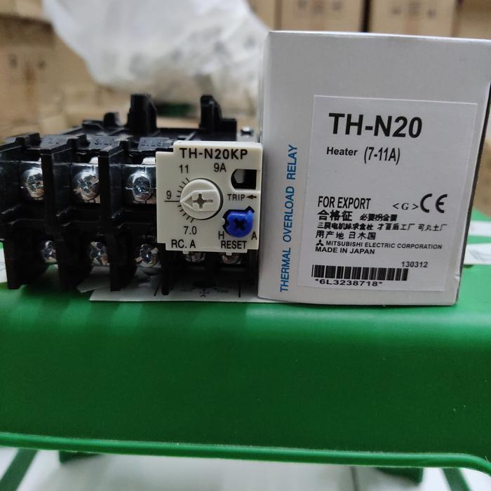 Jual overload THN 20 9A (7A-11A) terminal overload mitsubishi thn20 ...