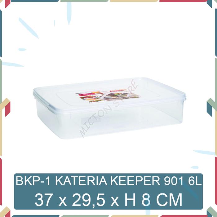 Promo MICTON Lion Star Basic Home BKP-1 Kateria Keeper 901 6 Ltr Kotak ...