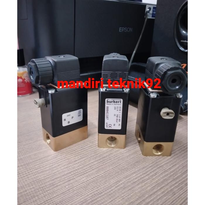 Jual Solenoid Valve BURKERT 0330 C 3.0 NBR MS 1/4" Made In Germany DC24 - Jakarta Barat ...
